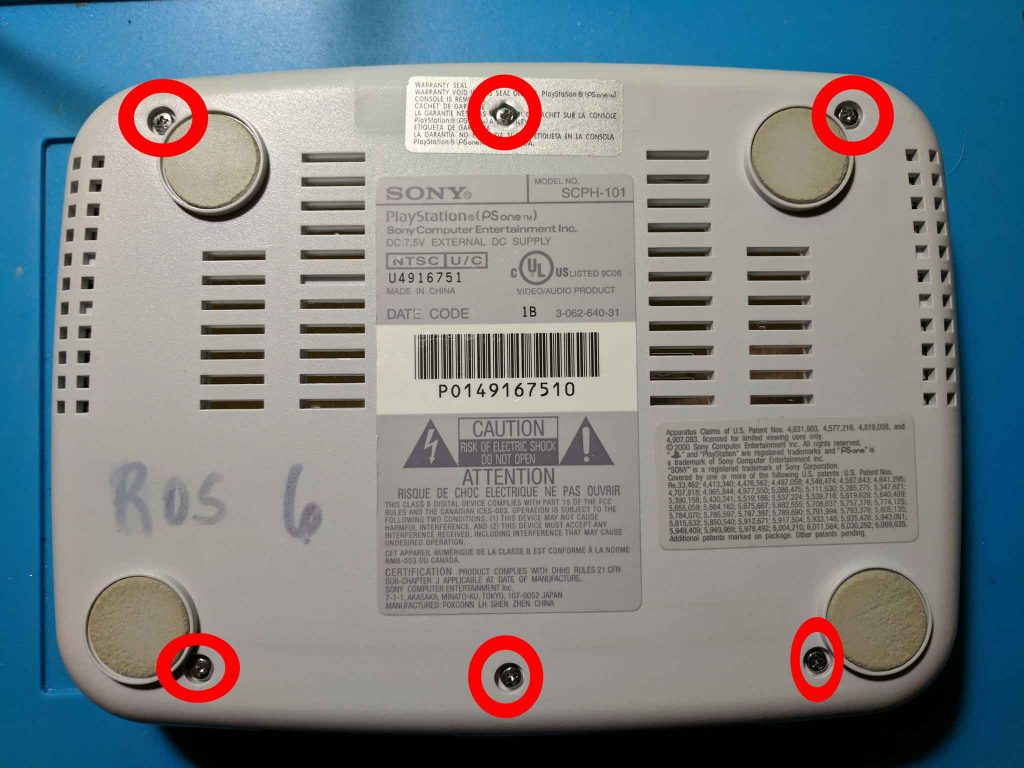 SCPH-101 PSone teardown guide - William Quade