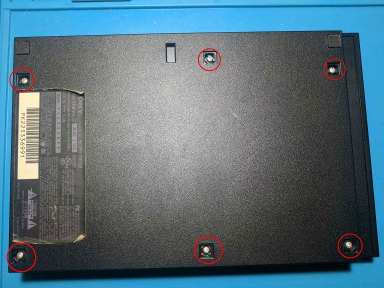 SCPH-70012 PS2 slim teardown guide - William Quade
