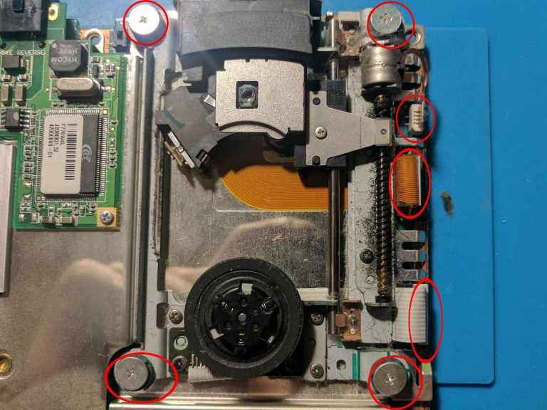 SCPH-70012 PS2 slim teardown guide - William Quade