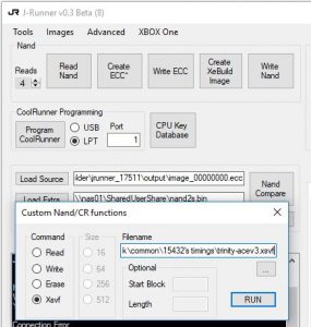 Cheap Xbox 360 S Trinity RGH using an LPT port and X360Ace - William Quade