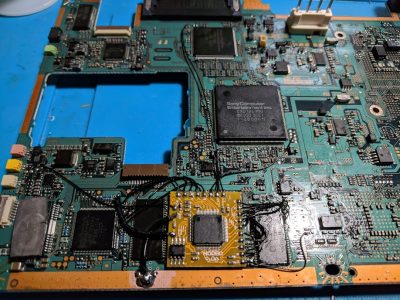 V4 Modbo modchip installation diagram - William Quade