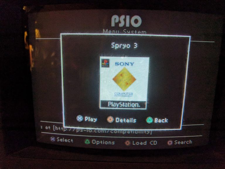 PSIO review and switch board installation - PS1 flashcart - William Quade