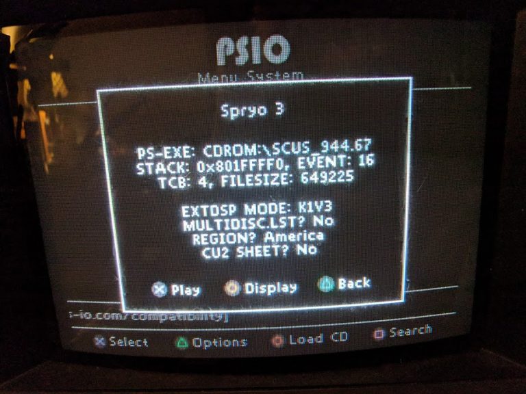 PSIO review and switch board installation - PS1 flashcart - William Quade