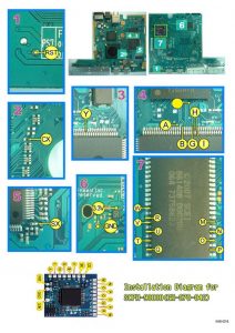 V17 Modbo modchip installation diagram - William Quade