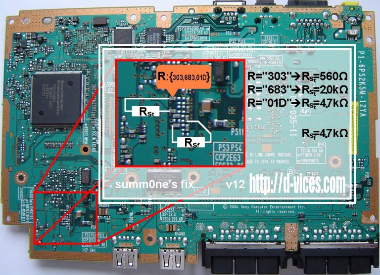 V12 Modbo modchip installation diagram - William Quade