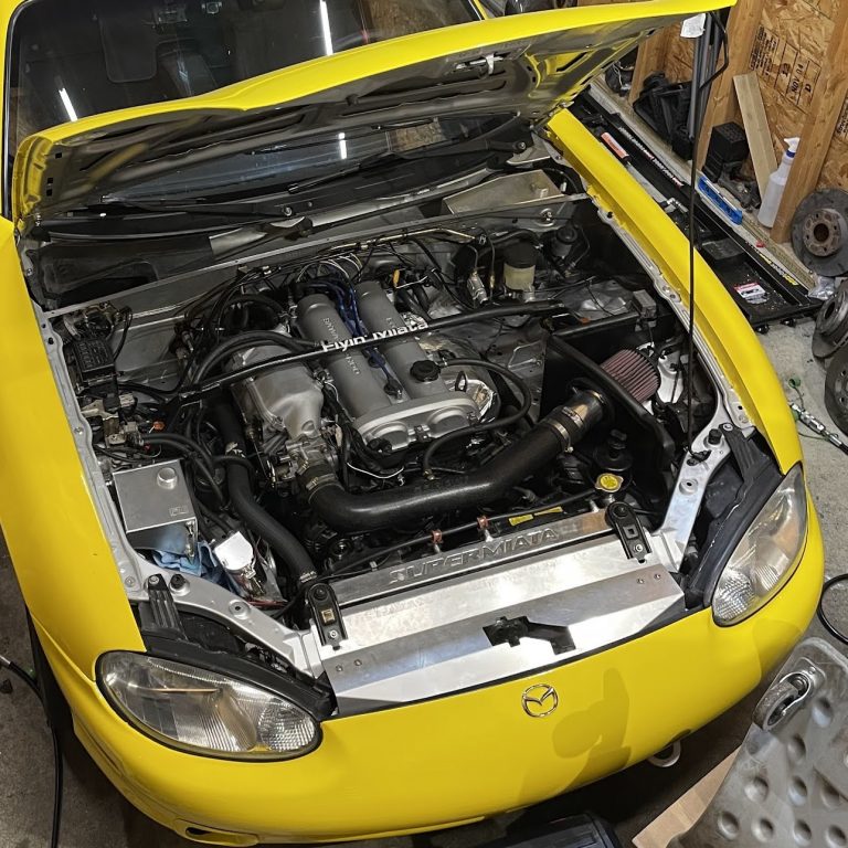 NB Miata project - Engine out work: Rear main seal, coolant reroute ...
